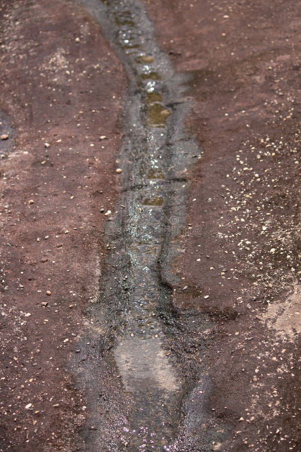 Water Flowing Over Rocks in a Stream Stock Image - Image of river ...