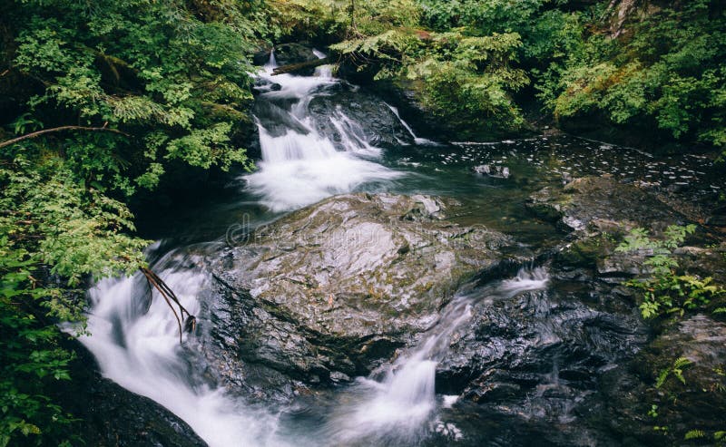 Water Flowing between Rocks Stock Photo - Image of flow, national: 76742498