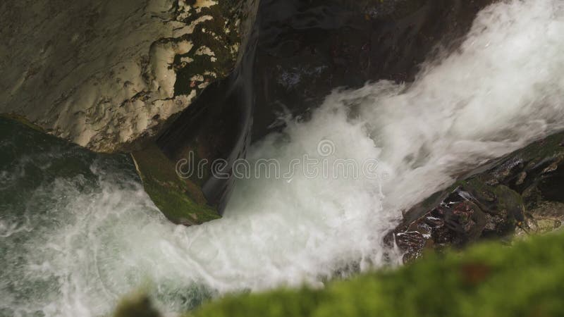 Water Flows between Big White Stones in National Park White Rocks ... Water Flows between Big White Stones in National Park White Rocks ...