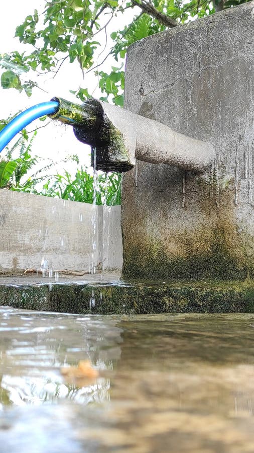 Water flows continuously stock photo. Image of flows - 233054784