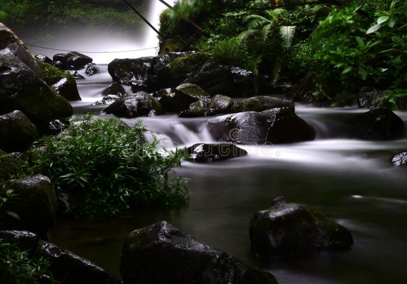 Water Flows in Slow Speed Mode Stock Photo - Image of mode, flows ...