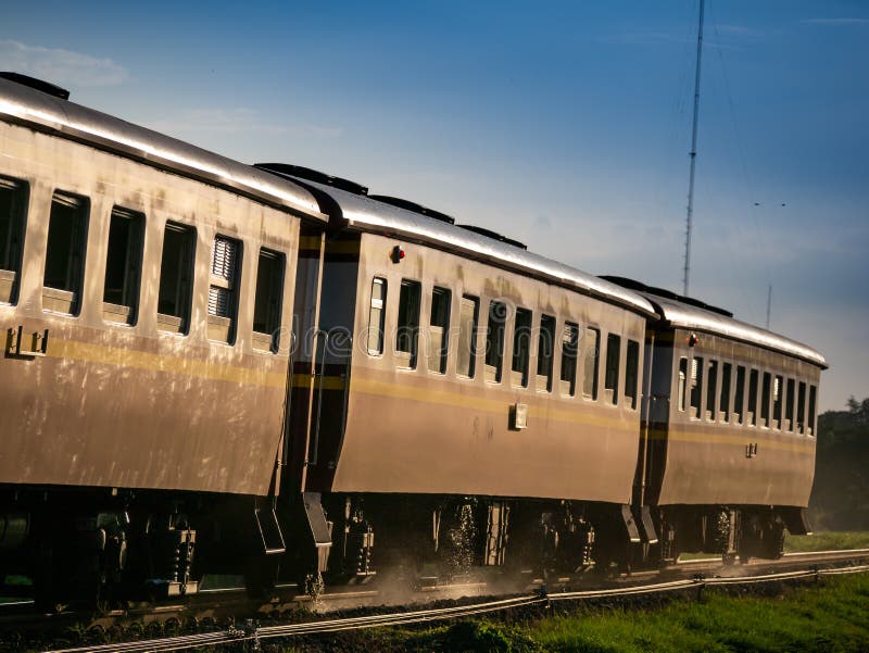 Water Flows from the Train Carriages Stock Image - Image of export ...