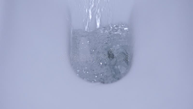 Water Flushing Down the Toilet Stock Footage - Video of plumber, inside ...