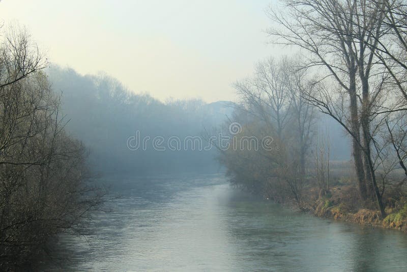 Water and fog stock photo. Image of field, mountain, natural - 36259944