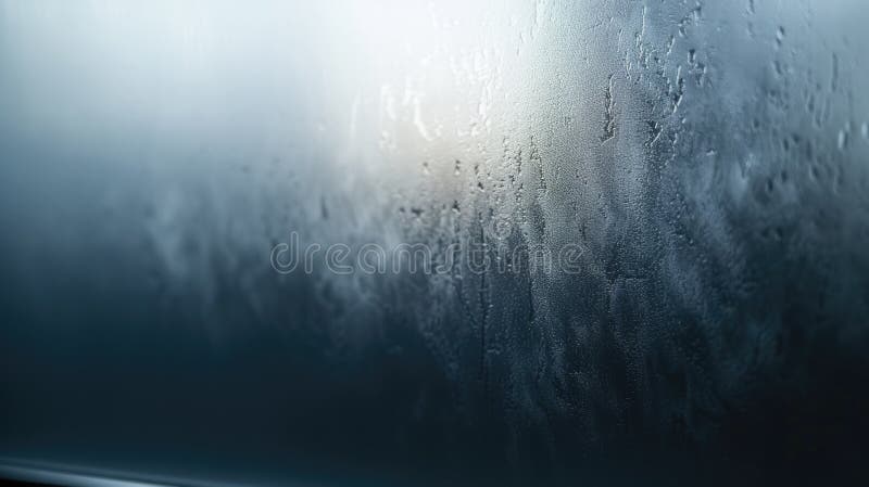 Water Fogged Glass. Textured Wet Glass for Background Stock ...