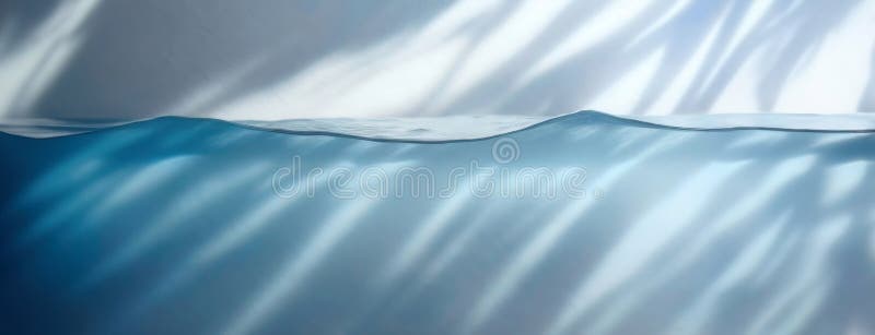 Water Forms a Delicate Balance in Motion. Captured is the Gentle ...