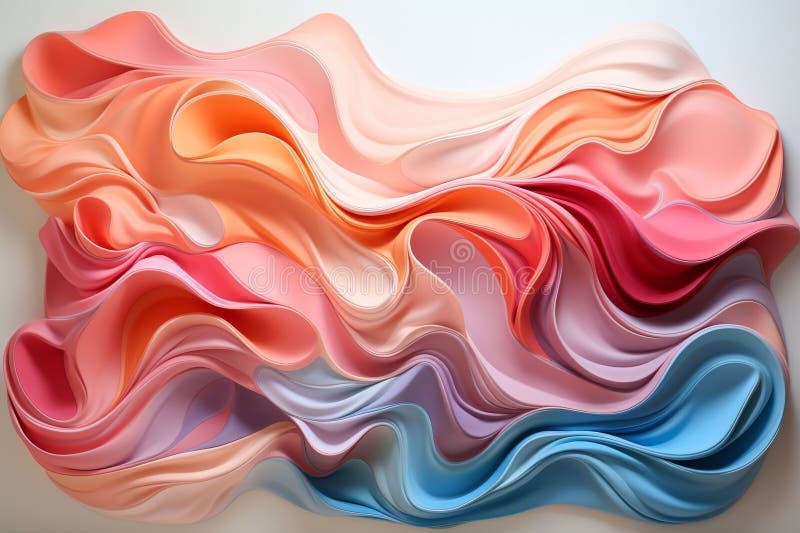 "Water Forms": Original Composition in 3D Stock Illustration ...