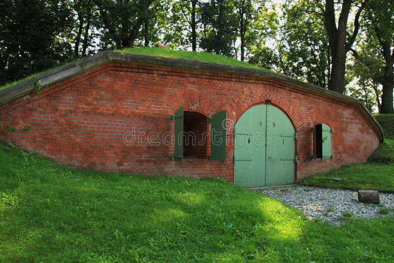 Water fort in Nysa stock image. Image of architecture - 44275503