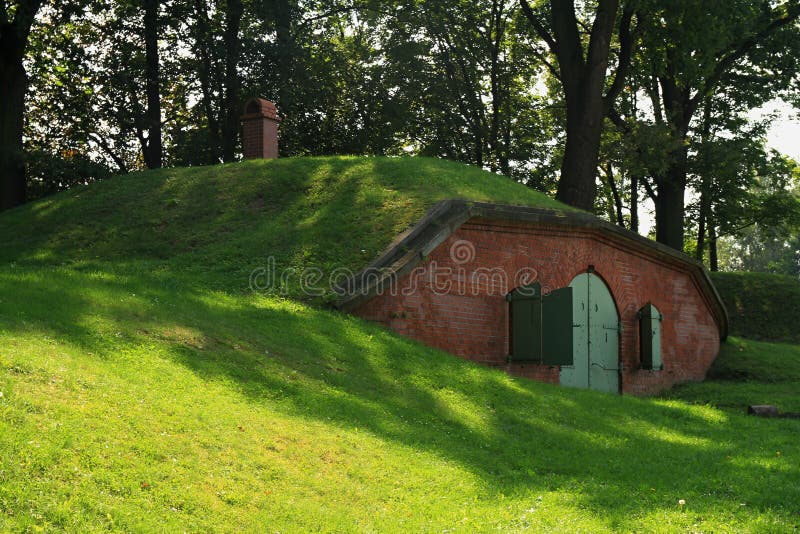 Water fort in Nysa stock image. Image of monument, visit - 44275523