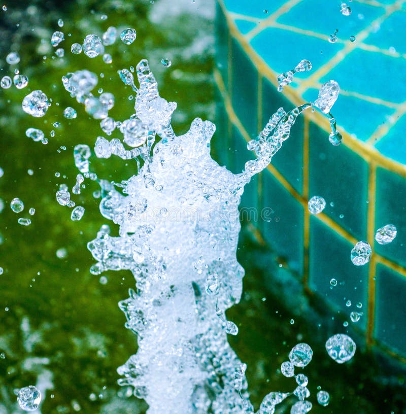 Water stock photo. Image of fountain, explode, water - 81160492