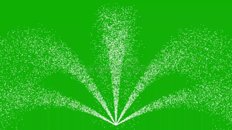 Water Fountain Motion Graphics with Green Screen Background Stock ...