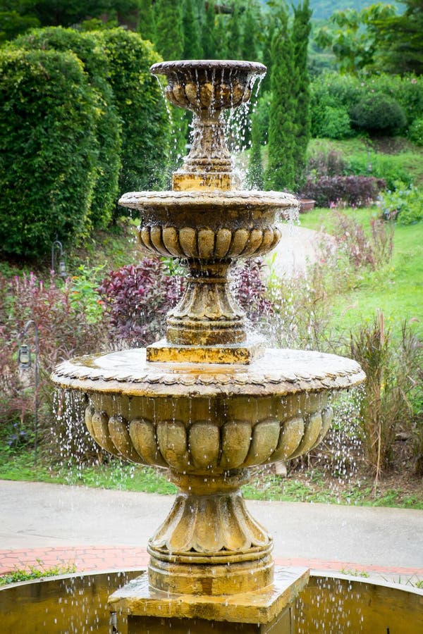 Overflow Fountain stock image. Image of overflow, feature - 26834535