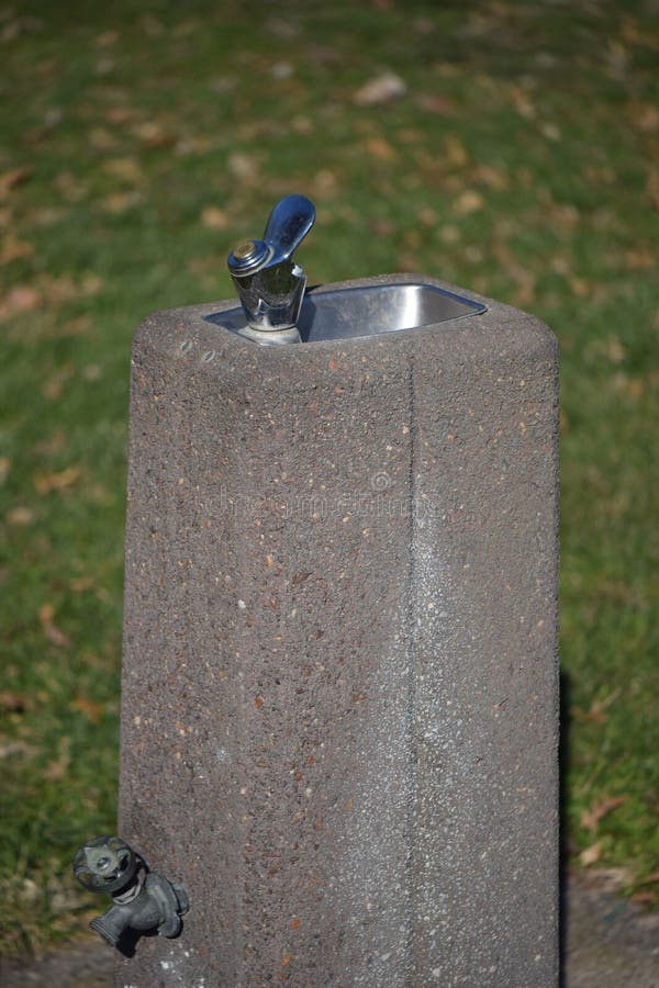 Water Fountain stock image. Image of watering, outside - 89859253