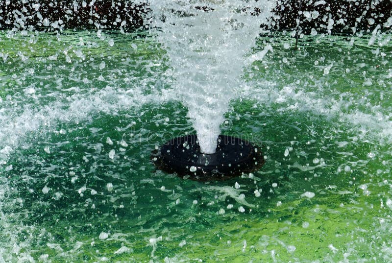 Water Fountain Spray stock image. Image of landscaping - 6451431