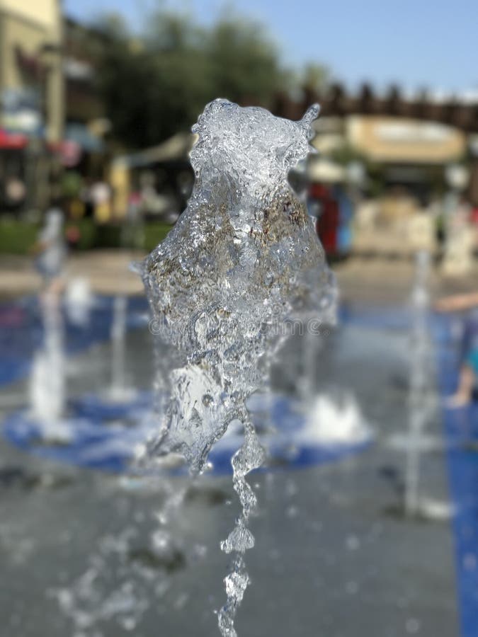 Water fountain stock photo. Image of blur, clean, clear - 92484100