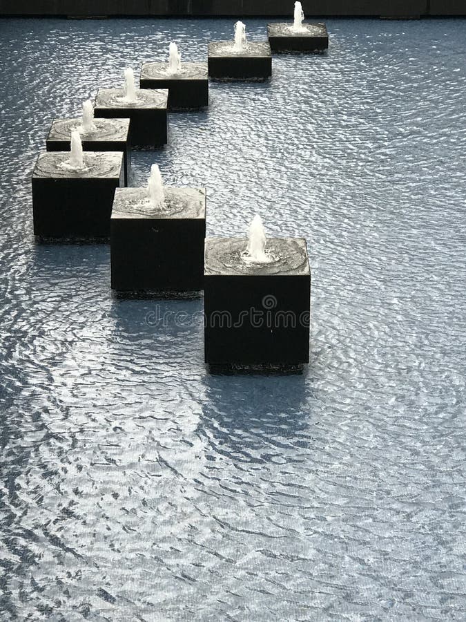 Water fountain stock photo. Image of relax, blocks, water - 92742766