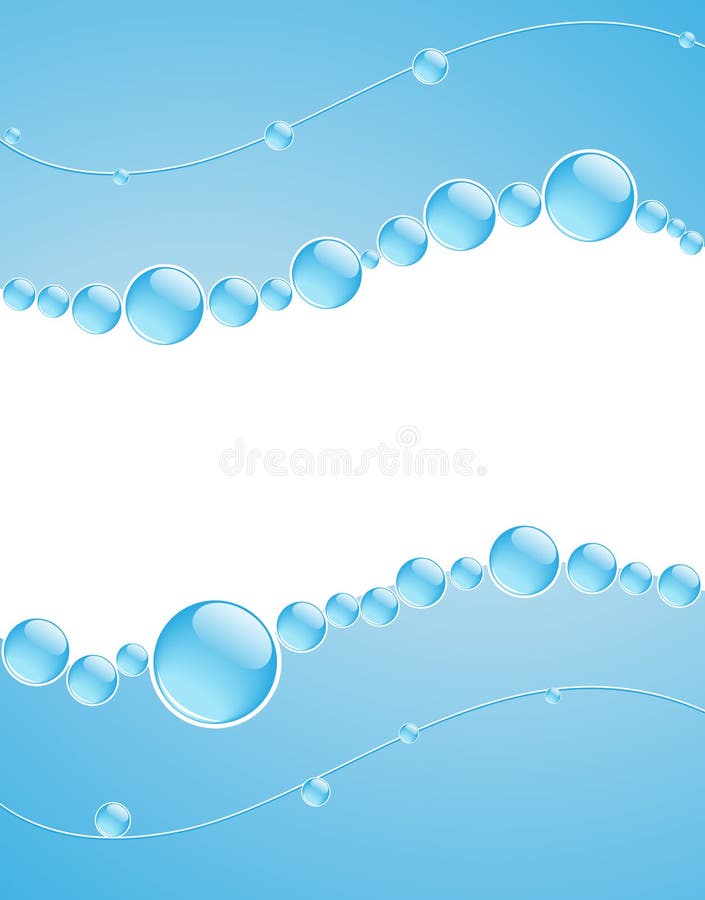 Water frame stock vector. Illustration of banner, froth - 13821477