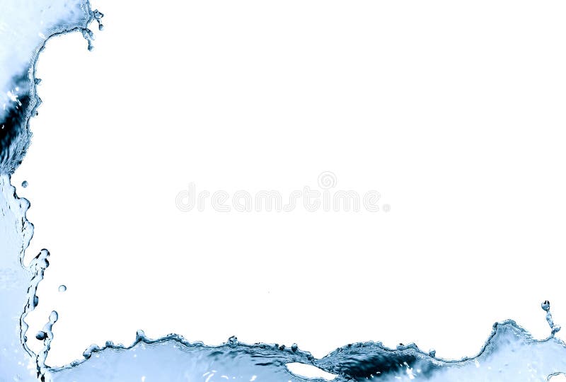 Water Frame stock photo. Image of abstract, splashing - 24183196
