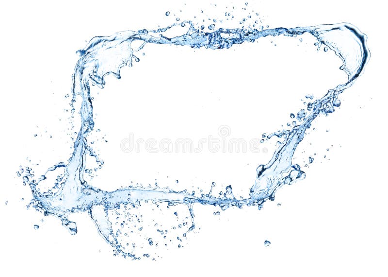 Water Frame stock image. Image of absract, object, isolated - 10661831