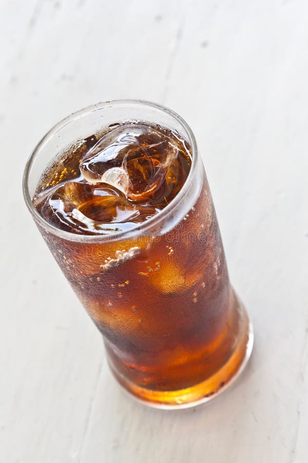 Water, Fresh coke in glass stock image. Image of bubble - 20821657