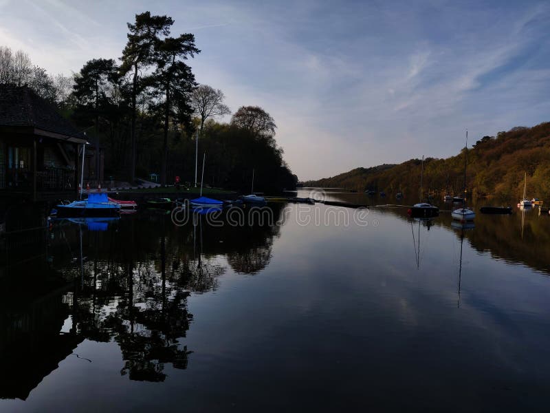 Water front view stock image. Image of water, boats - 163502929