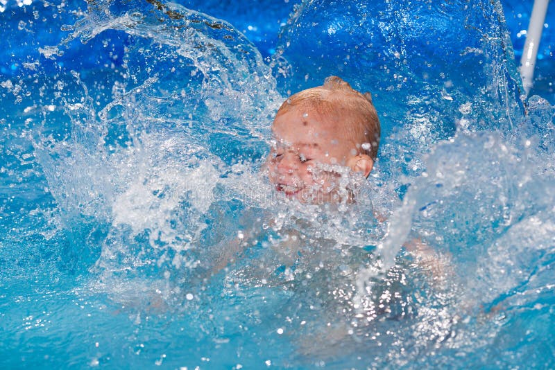 Water Fun stock image. Image of spray, water, drop, swimming - 15185807
