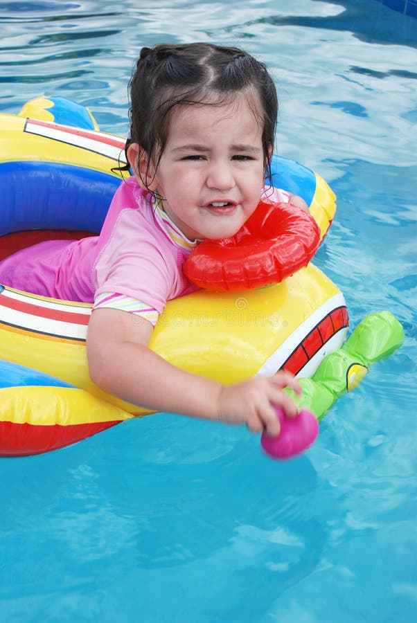 Fun in the water stock photo. Image of water, step, cute - 7260226