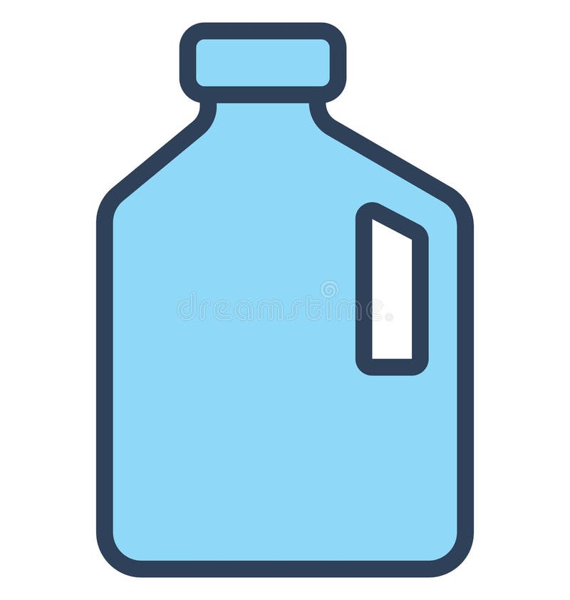 Water Gallon, Can Isolated Vector Icon Which Can Be Easily Modified or ...