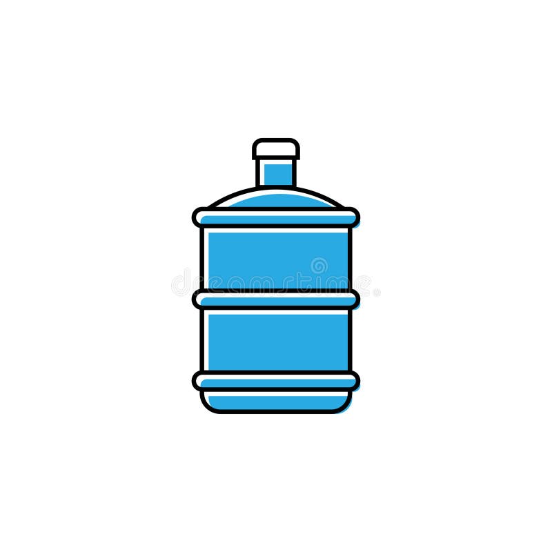 Water Gallon Icon Design Template Vector Isolated Stock Illustration ...