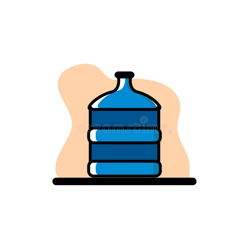 Water Galloon Vector Illustration Icon Design Conceptual Stock Vector ...