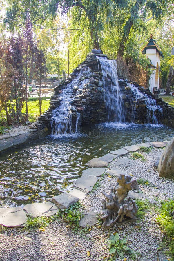 Water Garden stock image. Image of landscape, peaceful - 45411525