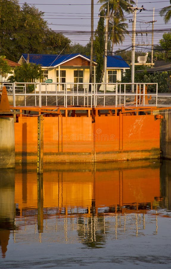Water gate stock image. Image of generation, landscape - 20152771