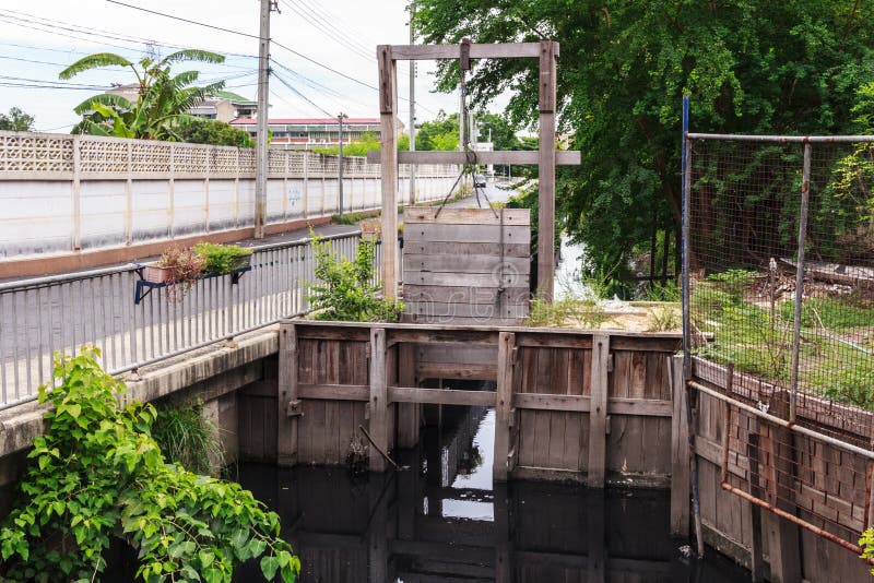 Water gate stock photo. Image of wicket, water, hang - 41900008