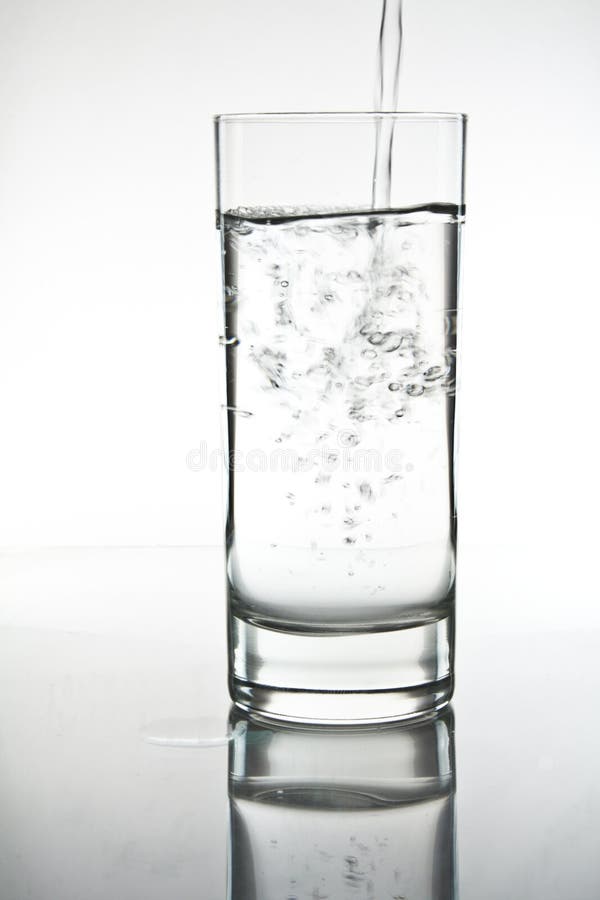 Glass of water stock photo. Image of conceptual, splashing - 9347534