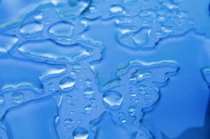 Water on glass stock image. Image of shapes, shiny, clear - 18219745