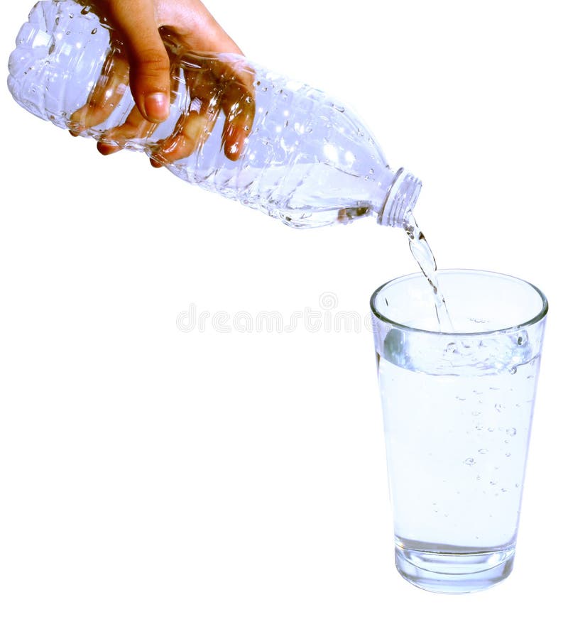 Water glass stock image. Image of cool, nature, bottled - 23853401