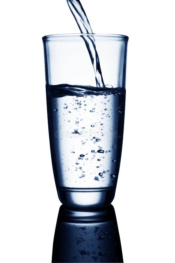 Water glass stock image. Image of blue, clear, clean - 67703077