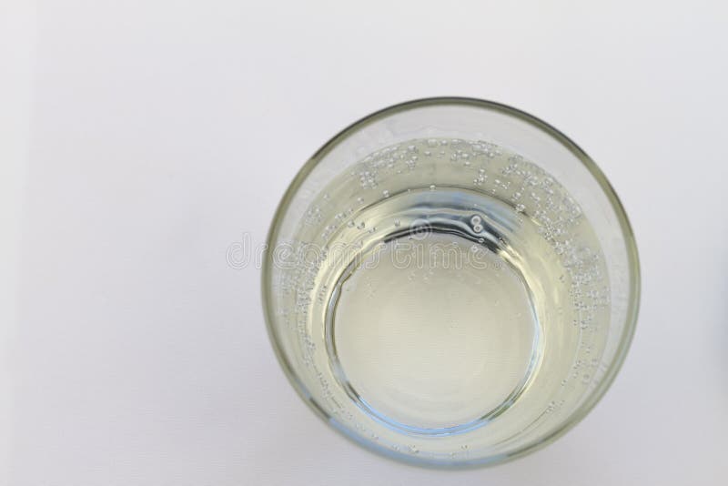 Water glass with bubbles stock image. Image of clear - 83059647