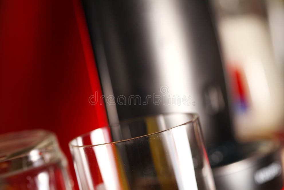 Water glass scene. stock image. Image of stain, making - 110274977