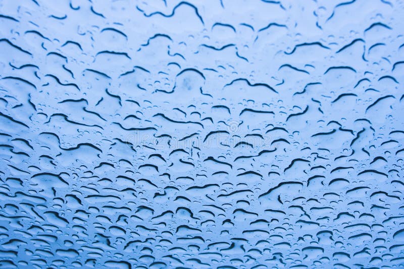 Water on Glass Texture Original Beautiful Blue Design Pattern Stock ...