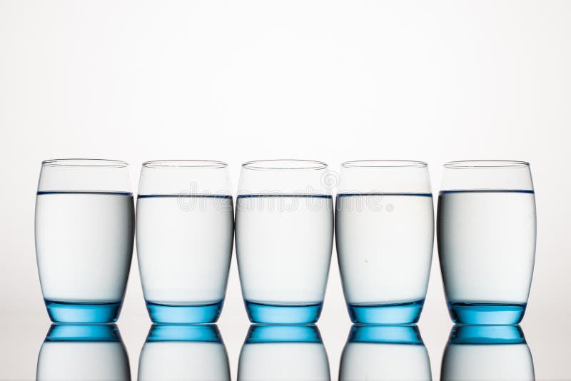 Water Glasses stock photo. Image of purity, crystal, beverage - 44090598