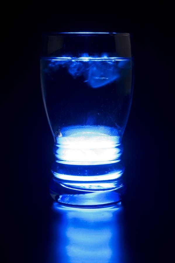 Water with Glow stock image. Image of blue, refreshing - 21125821