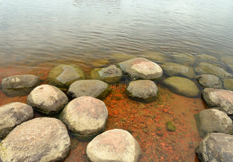 Water and rocks. stock photo. Image of shore, wave, peace - 126006788