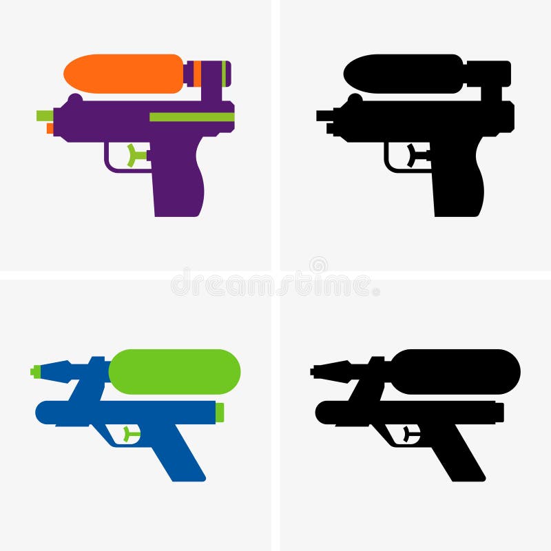 Water Gun Icon Stock Illustrations – 8,050 Water Gun Icon Stock ...