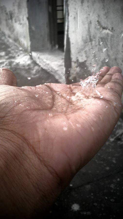 Water hand stock photo. Image of amazing, hand, awesome - 97646306
