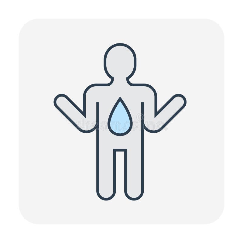 Water health icon stock vector. Illustration of design - 179486974
