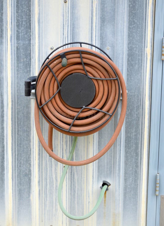 Water hose stock image. Image of flowing, lawn, curvy - 51331643