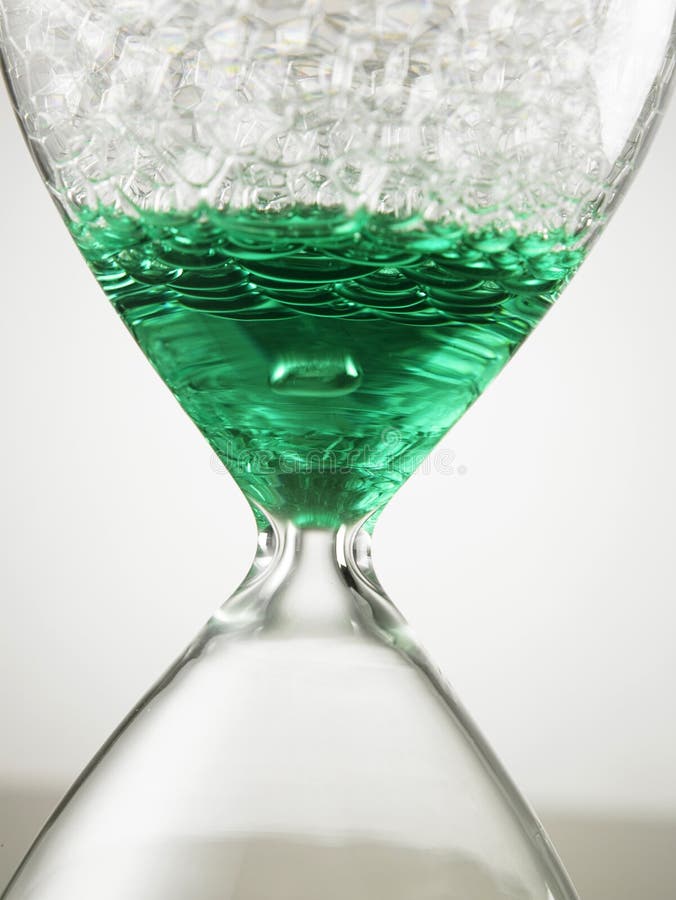 Water hourglass stock photo. Image of time, drop, vertical - 32778474