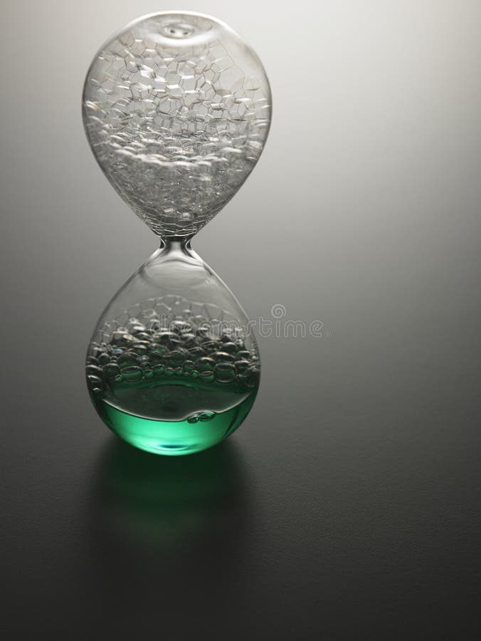Water hourglass stock photo. Image of time, drop, vertical - 32778474