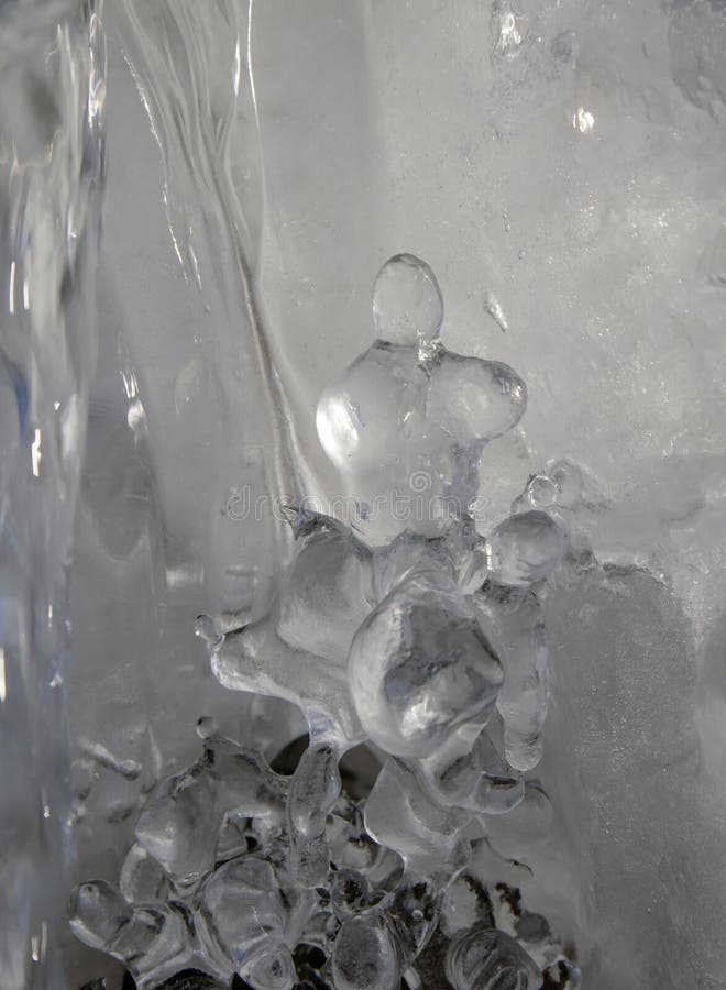 Water and ice stock image. Image of winter, climate - 213323771